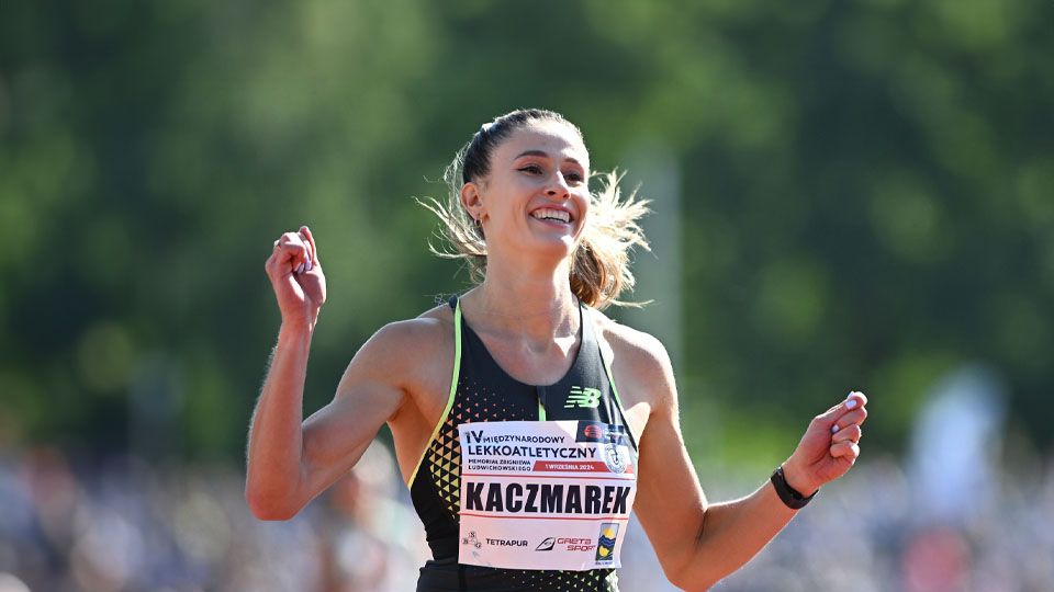 Natalia Kaczmarek pobiła rekord Polski i pewnie wygrała rywalizację w biegu na 150 metrów ...